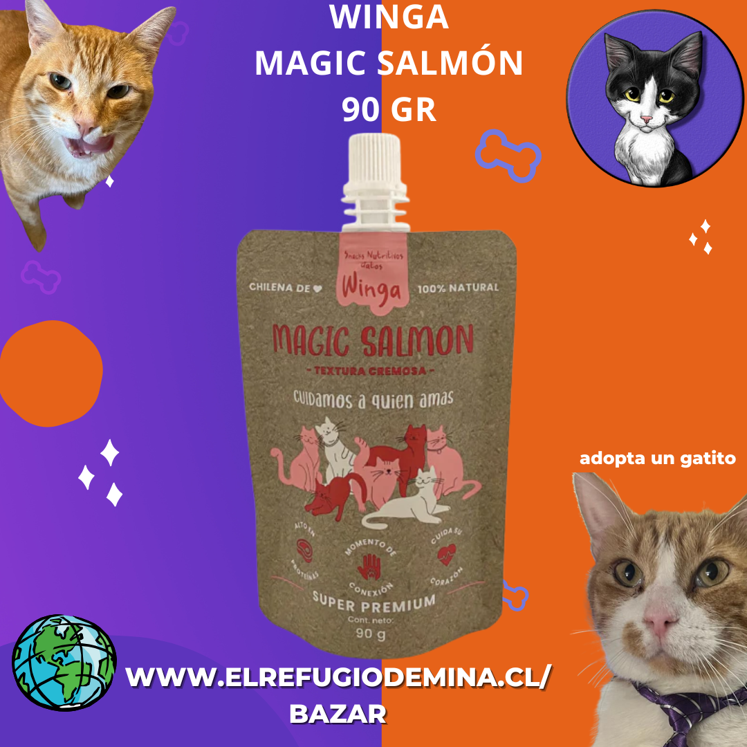 Winga magic salmón 90 gr